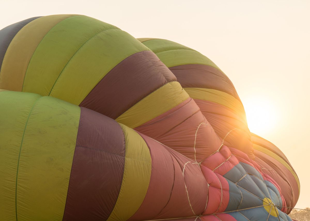 'Air Asia Asian Balloon Bea' Poster, picture, metal print, paint by ...