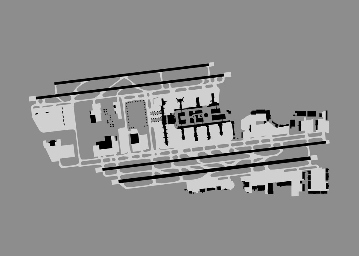 Diagram Of Lax Airport Lax Airport Map Runway Maps Internati