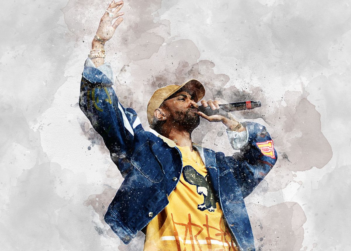 'Big Sean' Poster by Pierre Yeldell | Displate