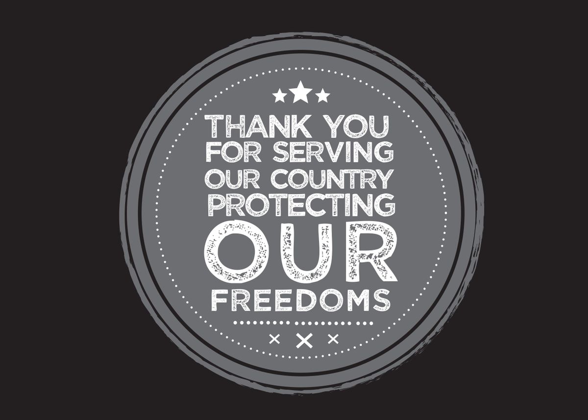 'protecting our freedoms' Poster, picture, metal print, paint by ...