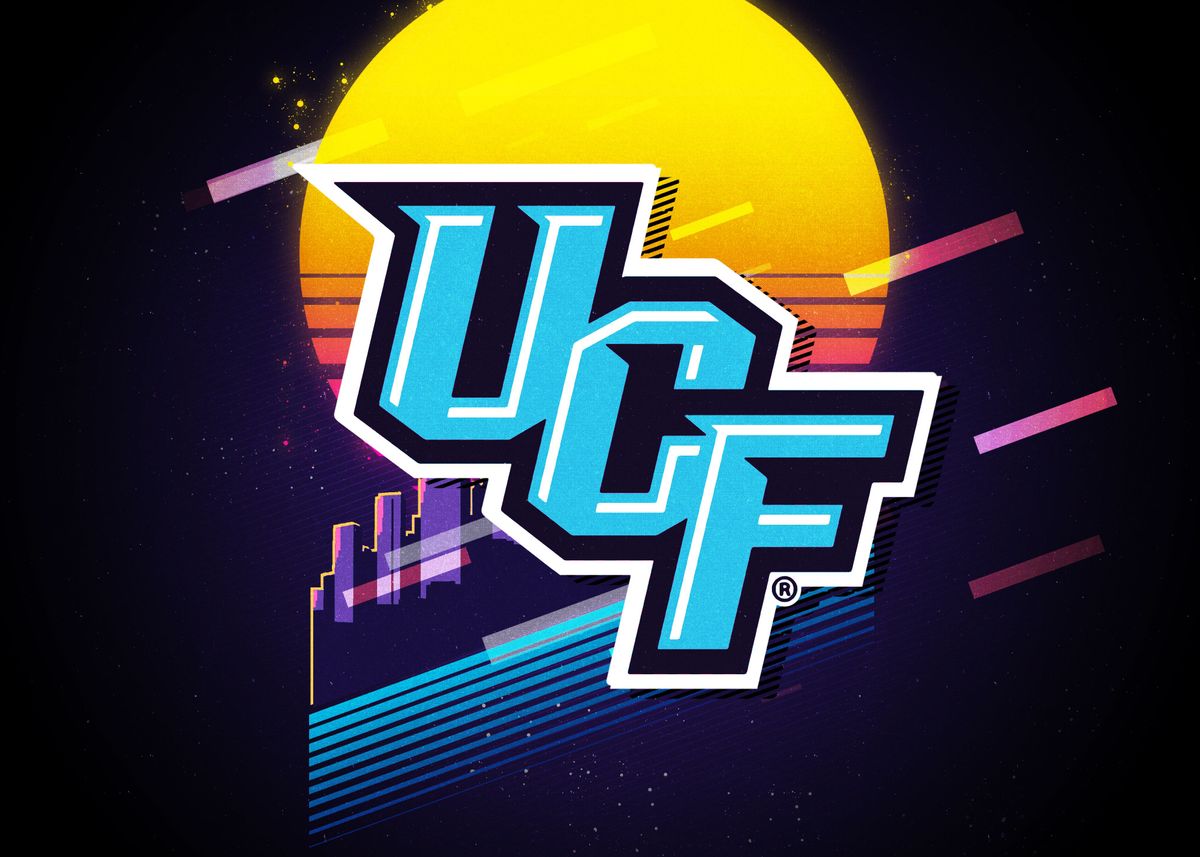 'UCF' Poster, picture, metal print, paint by gillpa | Displate