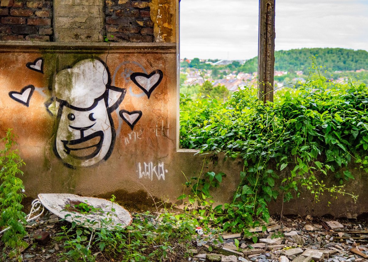 'Sheep graffiti' Poster, picture, metal print, paint by Nicolas Pardoel ...