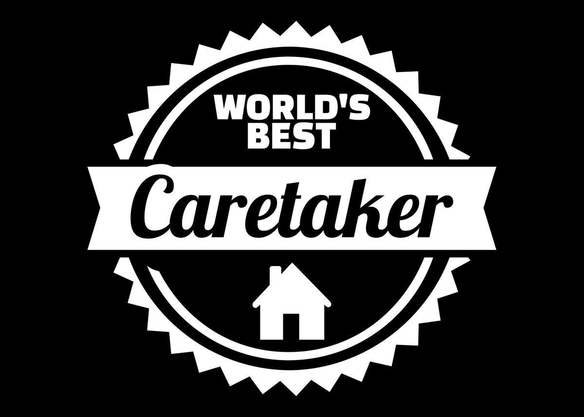 'Caretaker' Poster, picture, metal print, paint by Designzz | Displate