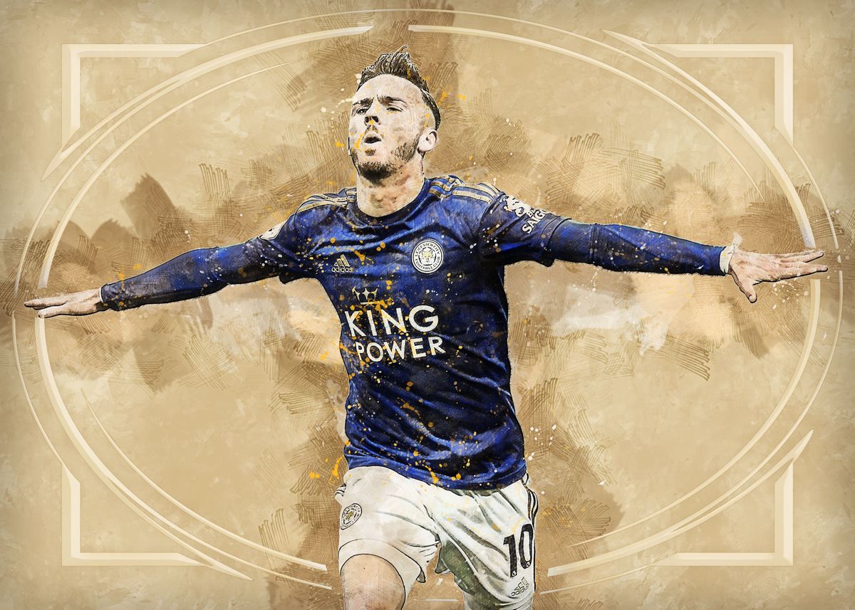 'James Maddison' Poster by Josiah Mcdowell | Displate