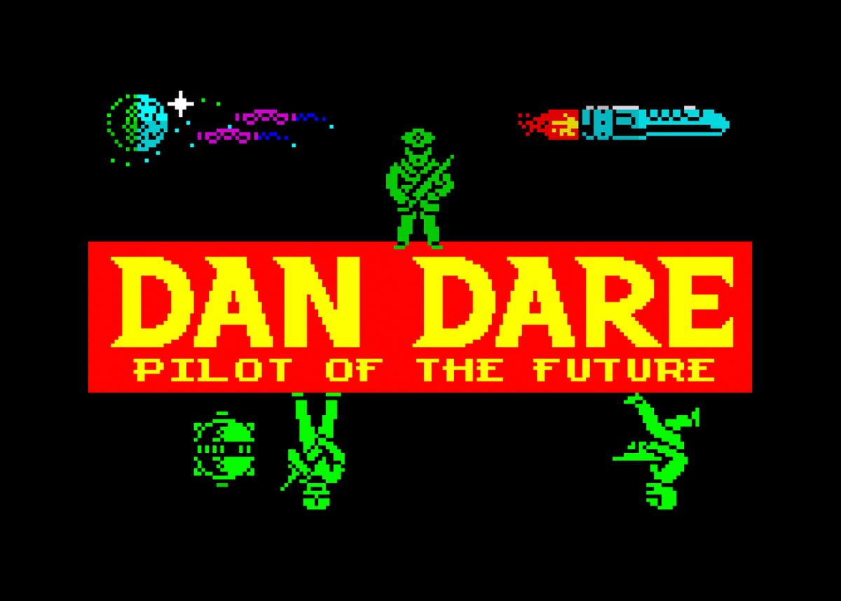 'Dan Dare' Poster, picture, metal print, paint by Chris Corkin | Displate