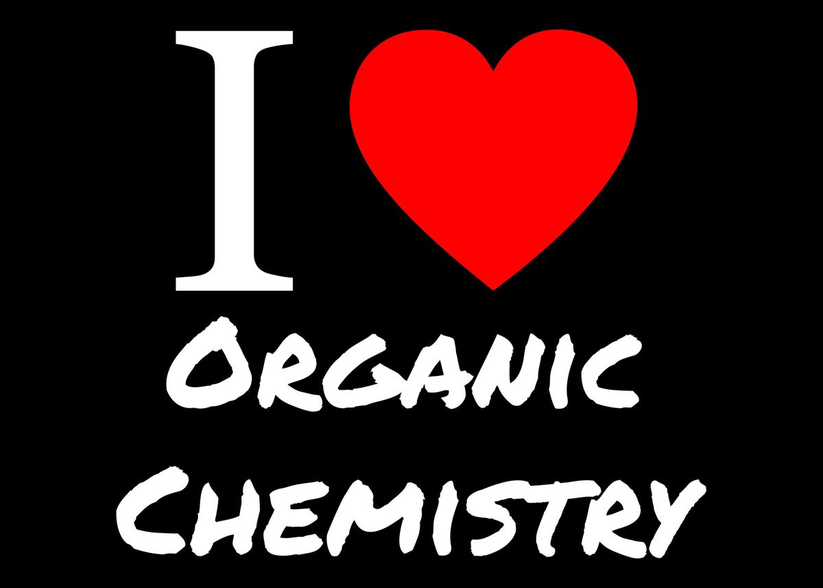 'Heart Organic Chemistry' Poster, picture, metal print, paint by ...