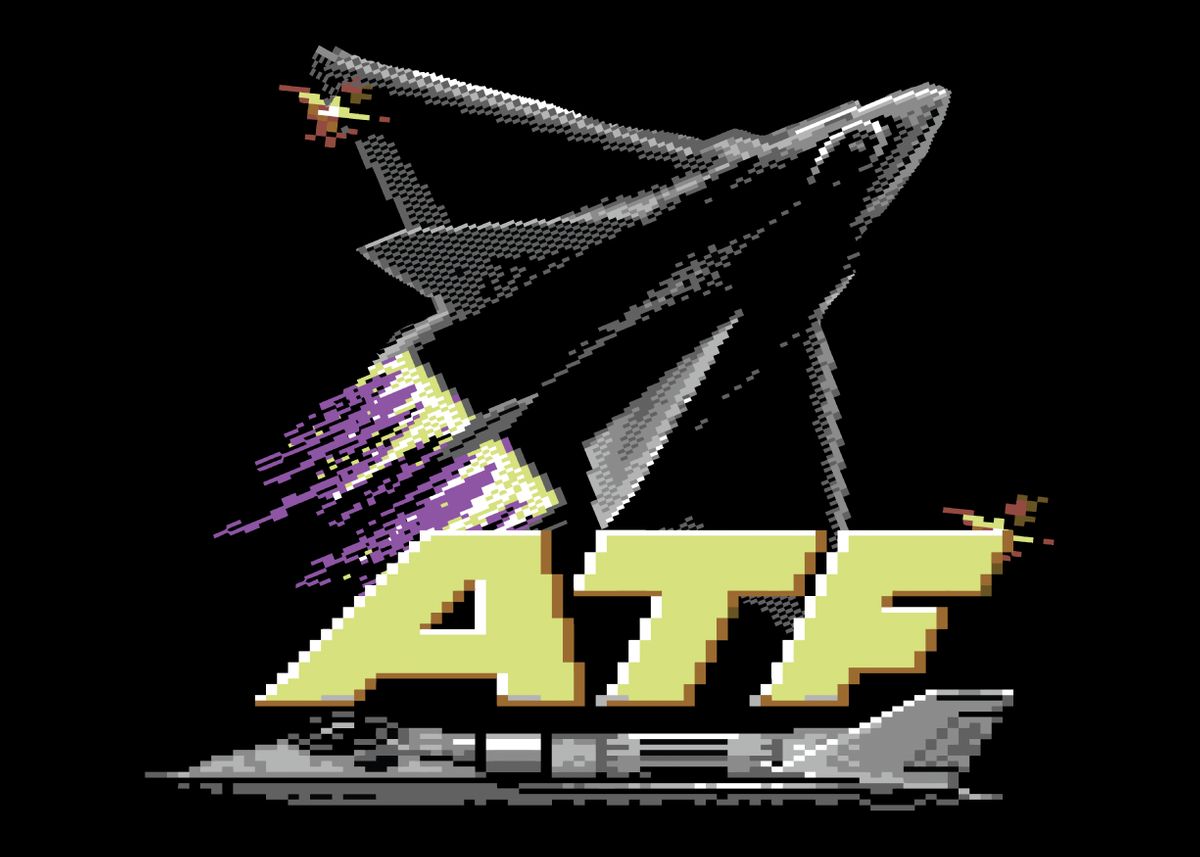 'ATF' Poster, picture, metal print, paint by Chris Corkin | Displate