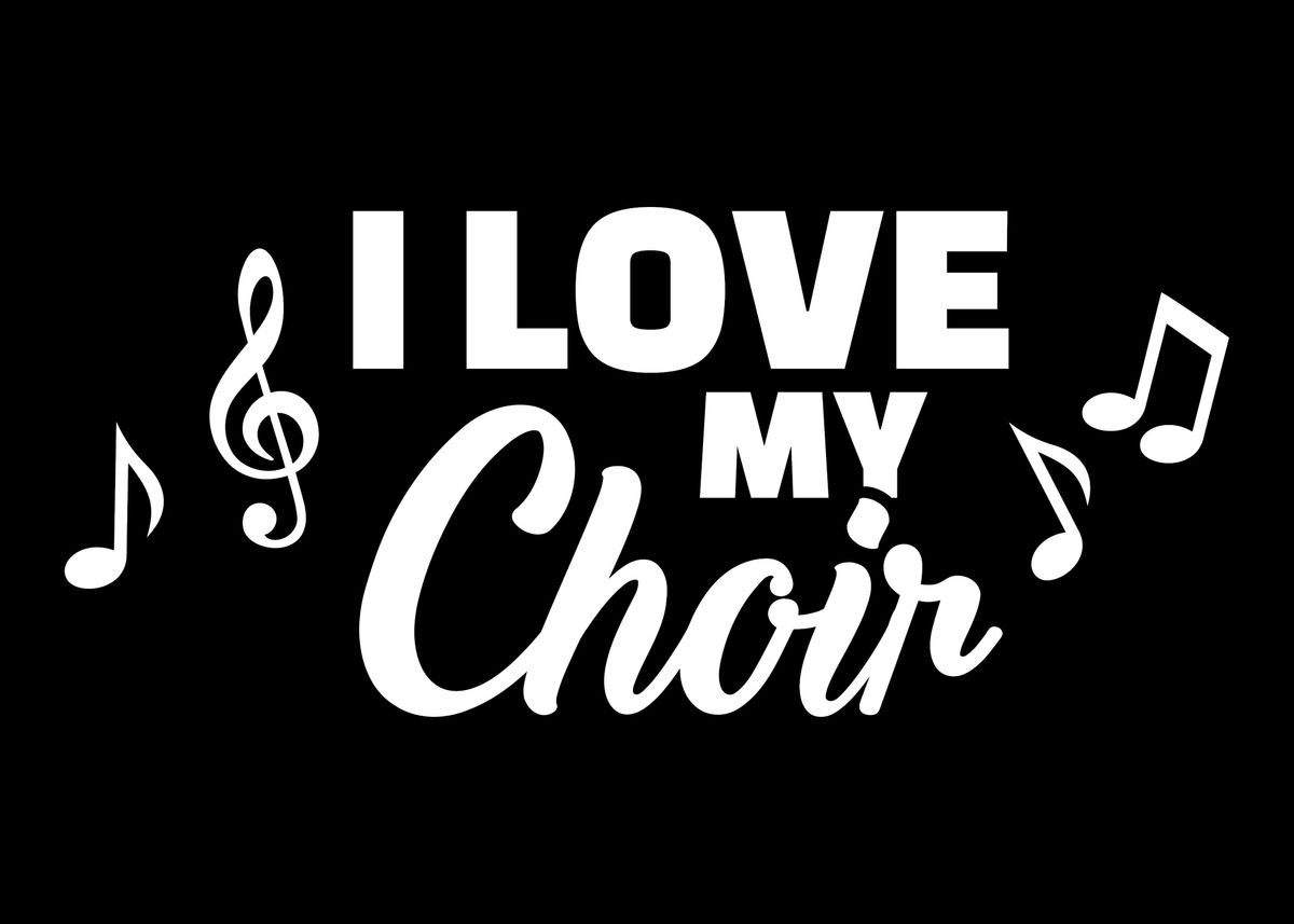 'Choir' Poster, picture, metal print, paint by Designzz | Displate