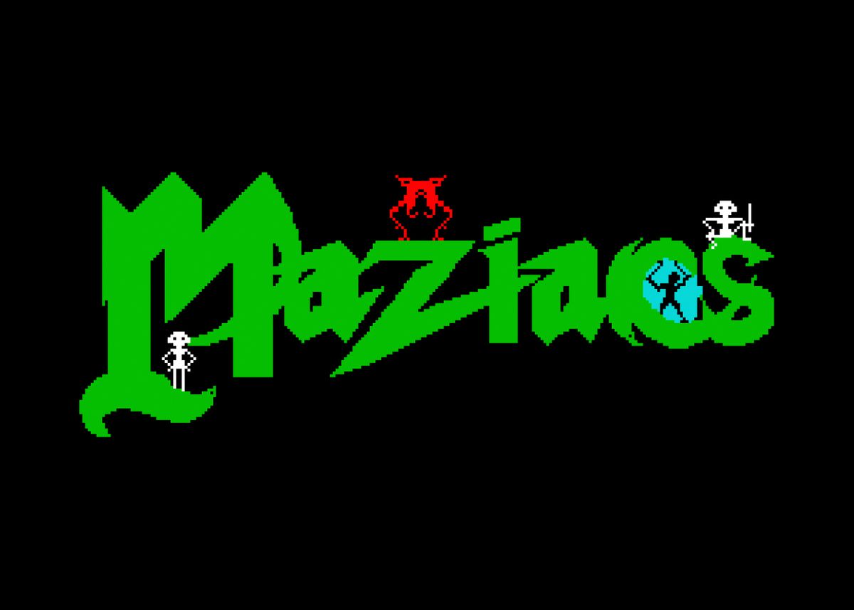 'Maziacs' Poster by ilovespectrum | Displate
