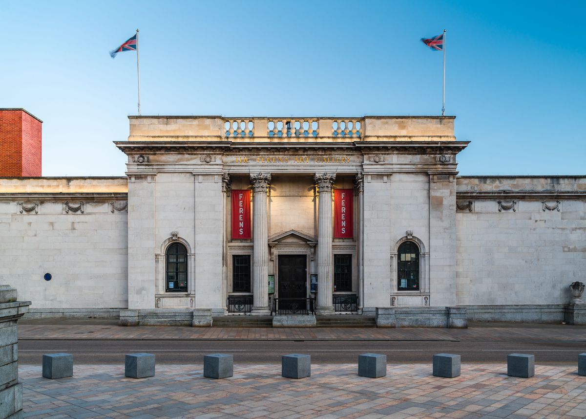 'Ferens Art Gallery' Poster, picture, metal print, paint by Kash Gaddam | Displate