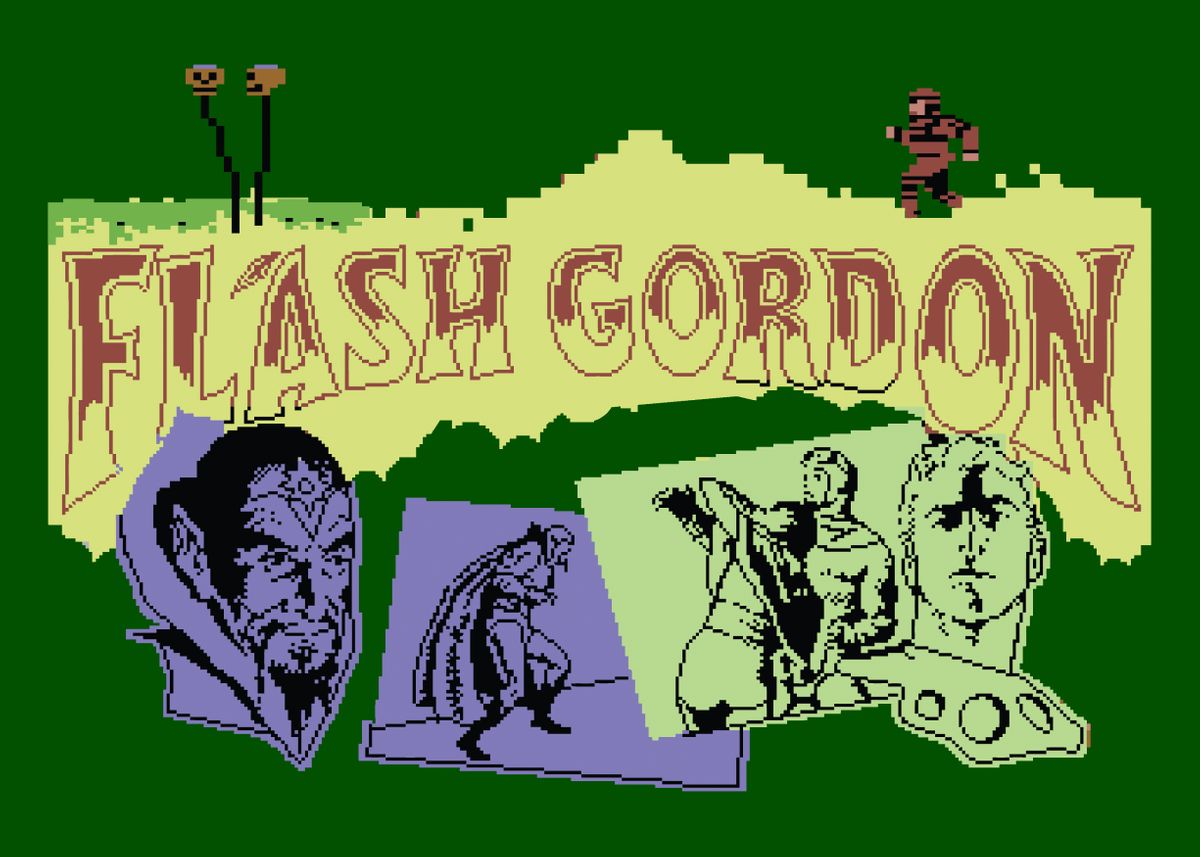 'Flash Gordon' Poster, picture, metal print, paint by Chris Corkin ...