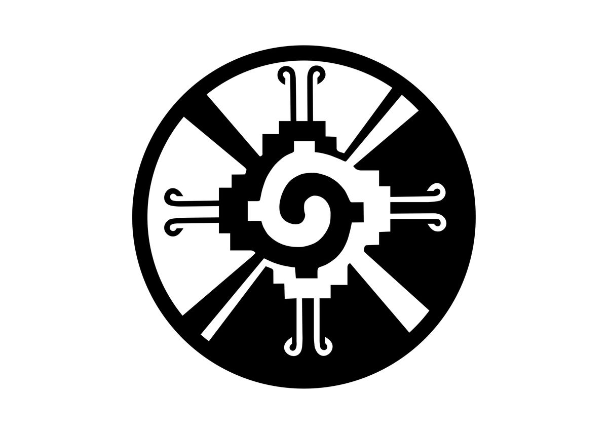 'Hunab Ku symbol' Poster by tony4urban | Displate