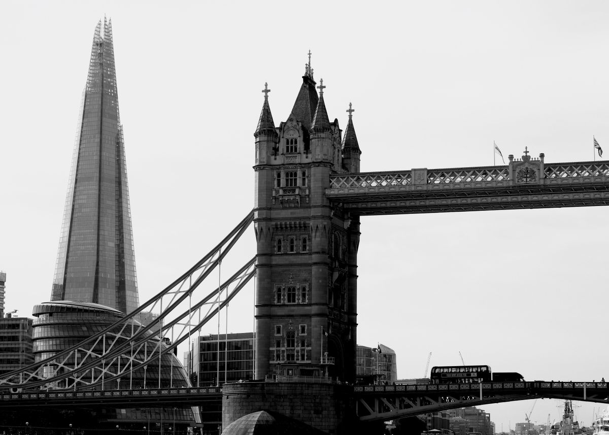 'London' Poster, picture, metal print, paint by Joe Gwilliam | Displate