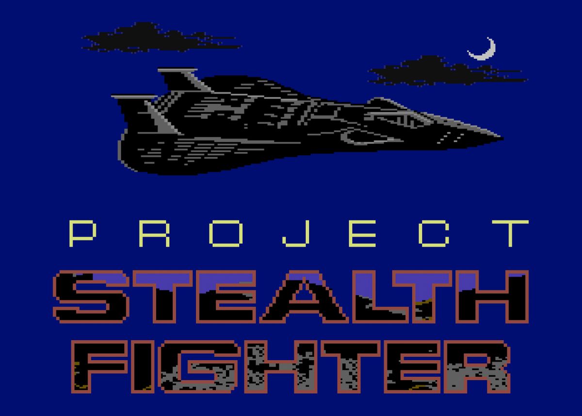 'Project Stealth Fighter' Poster, picture, metal print, paint by Chris ...