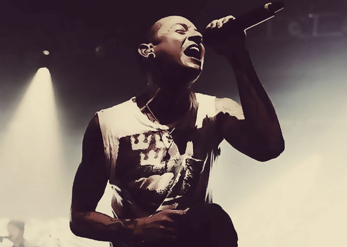 'Linkin Park 805' Poster, picture, metal print, paint by widy force ...