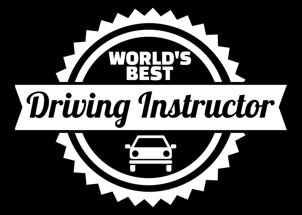'Driving instructor' Poster, picture, metal print, paint by Designzz ...