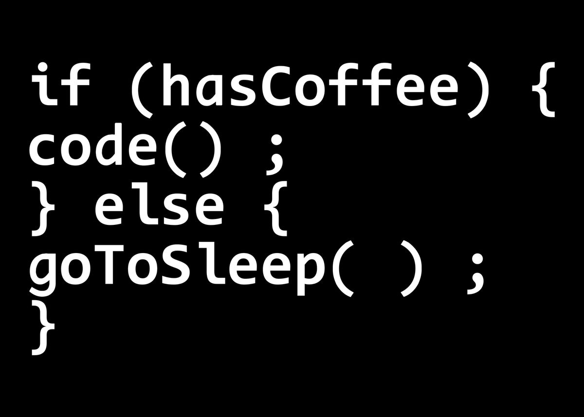 'Code Funny Programmer' Poster, picture, metal print, paint by ...