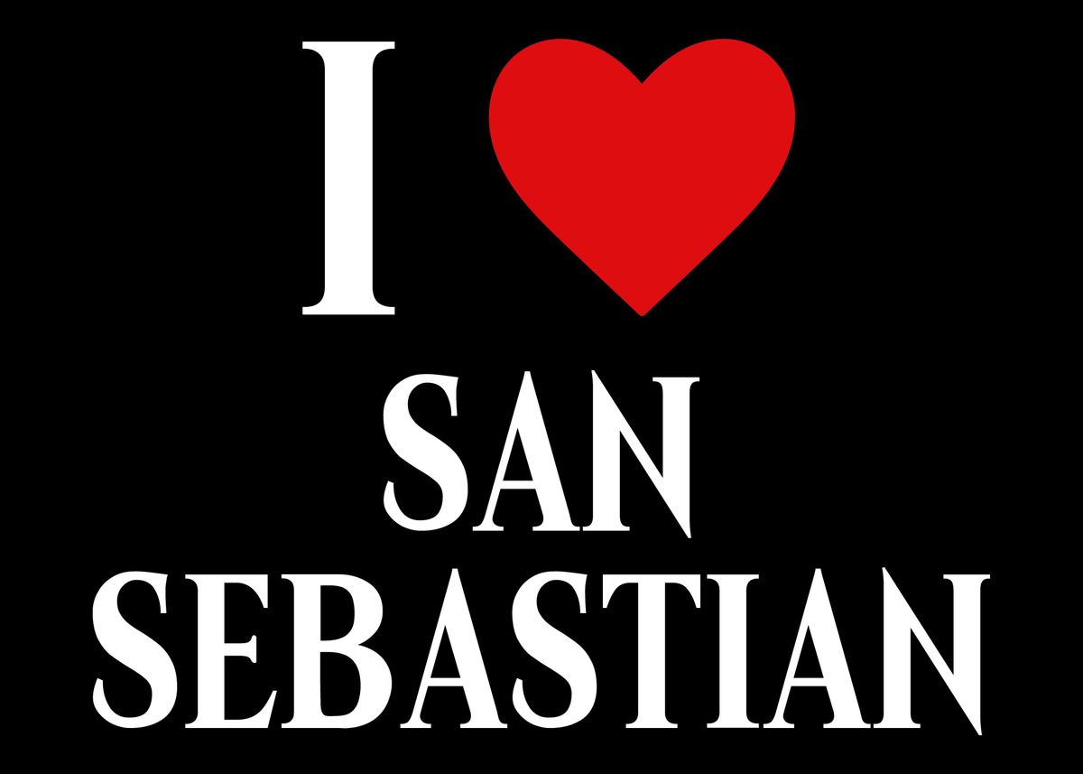 'San Sebastian' Poster, picture, metal print, paint by Stefanie ...