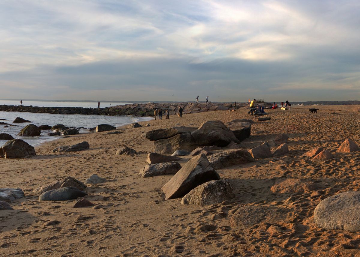 'Hammonasset Meigs Point Be' Poster, picture, metal print, paint by ...