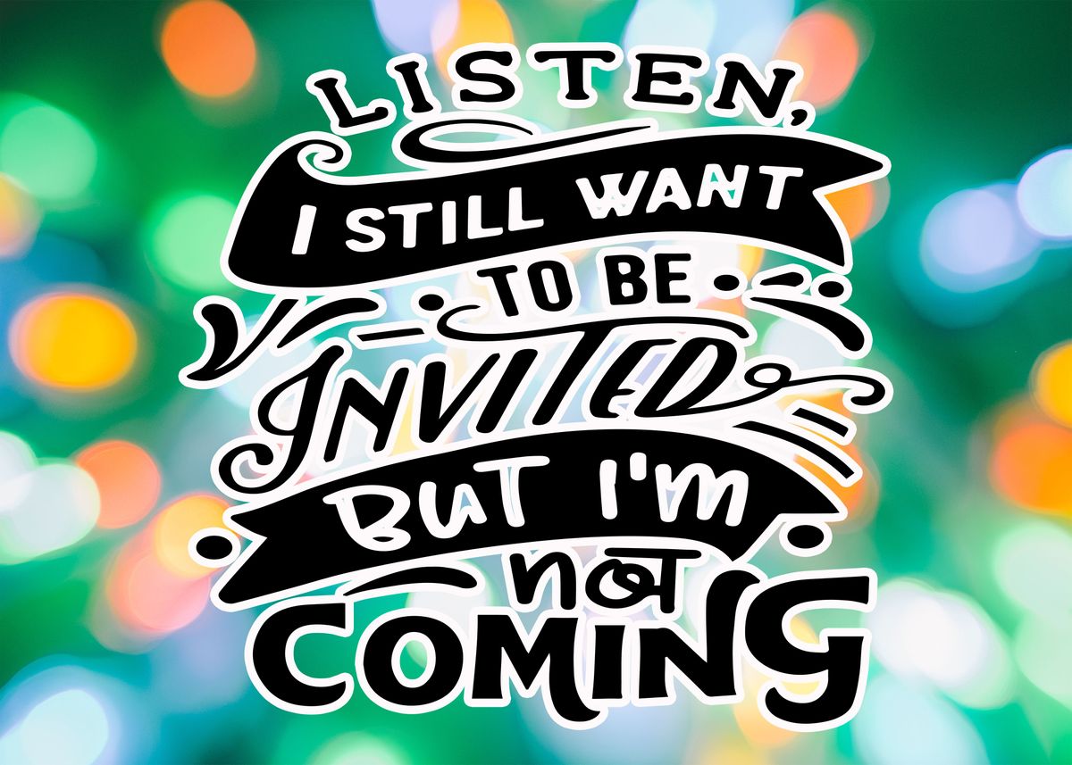 'Sarcasm' Poster, picture, metal print, paint by Family Cutey | Displate