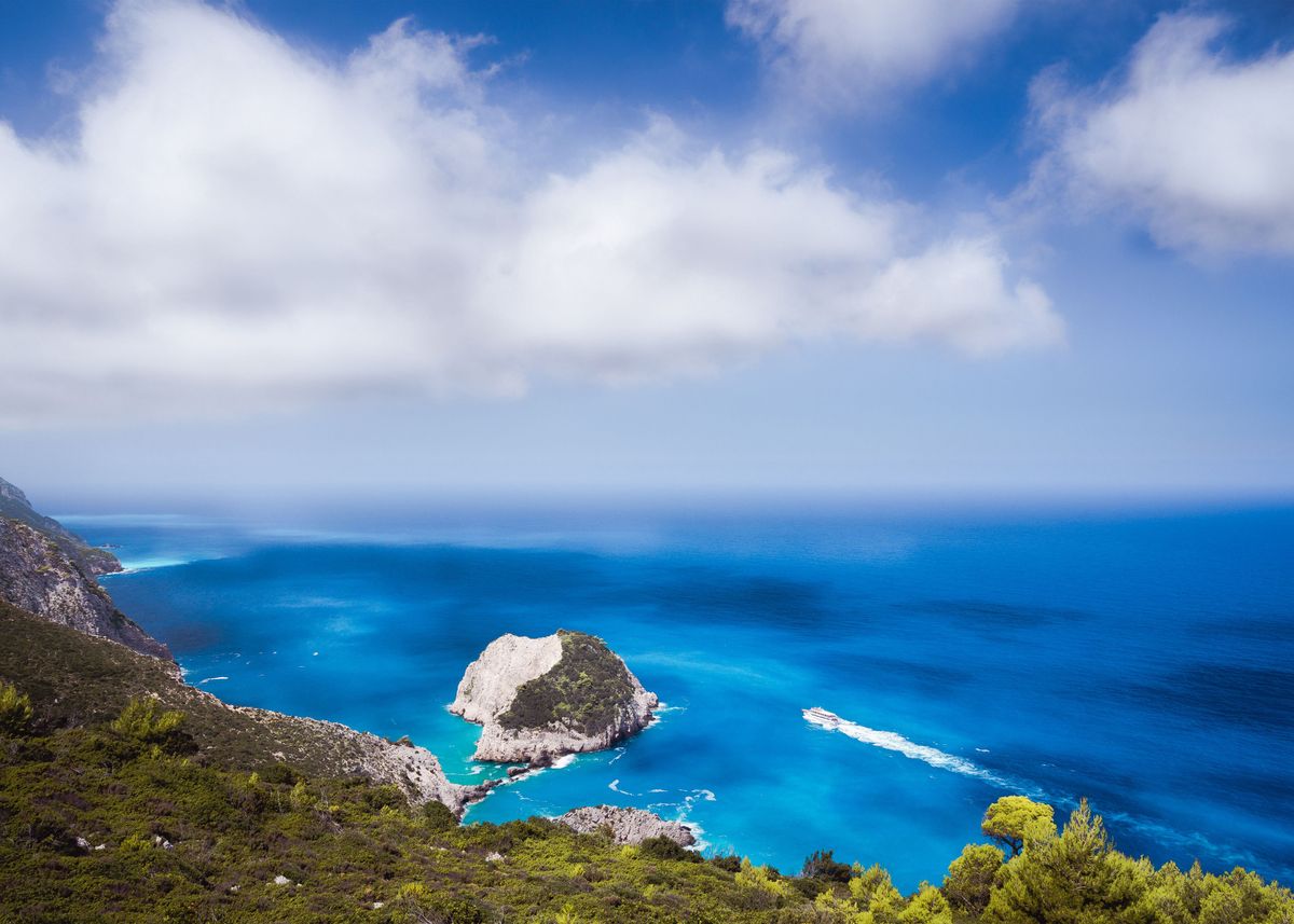 'Zante Fantastic Coastal Vi' Poster by Noah | Displate