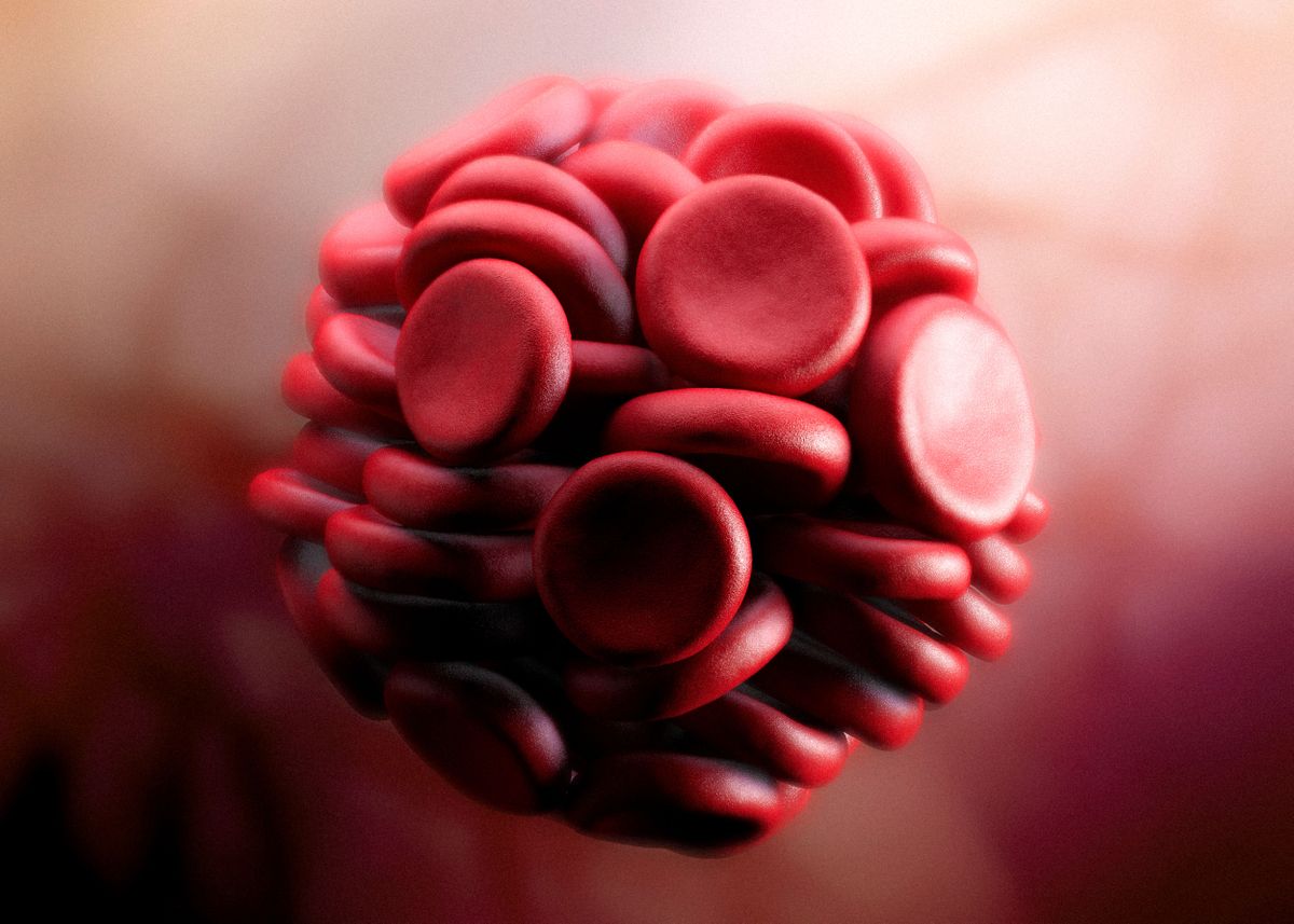 'Blood Clot' Poster by Maurizio De Angelis | Displate