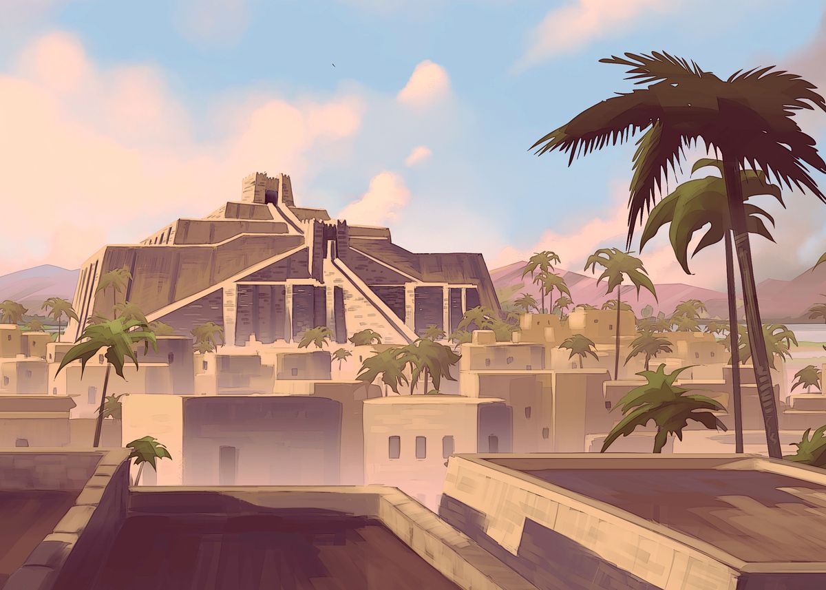 'Ancient Mesopotamia' Poster, picture, metal print, paint by Kings and ...