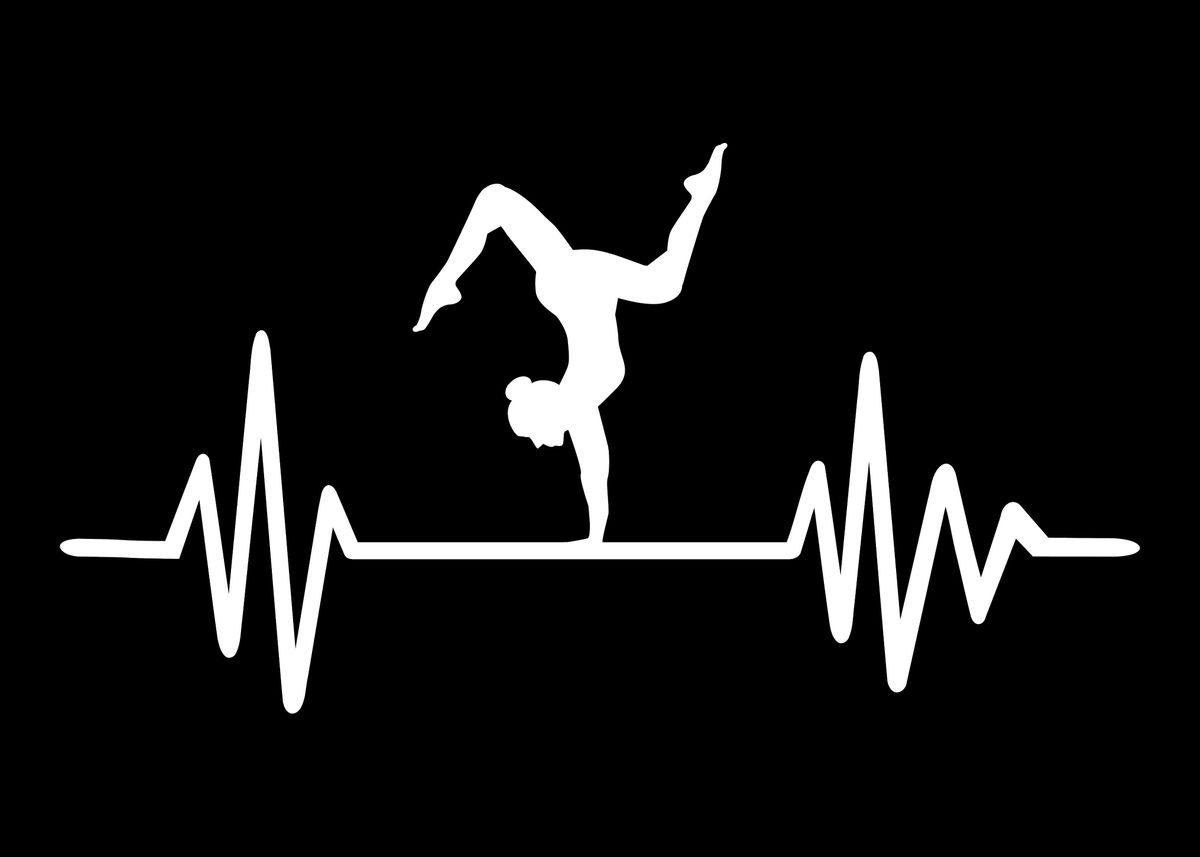 'Floor exercise' Poster by Designzz | Displate