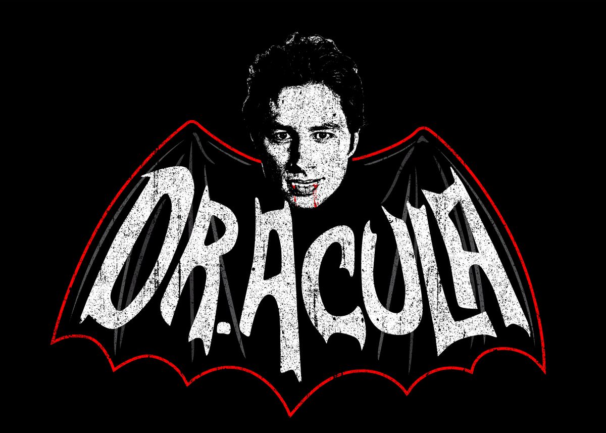 'Dr Acula Scrubs' Poster by huckblade | Displate