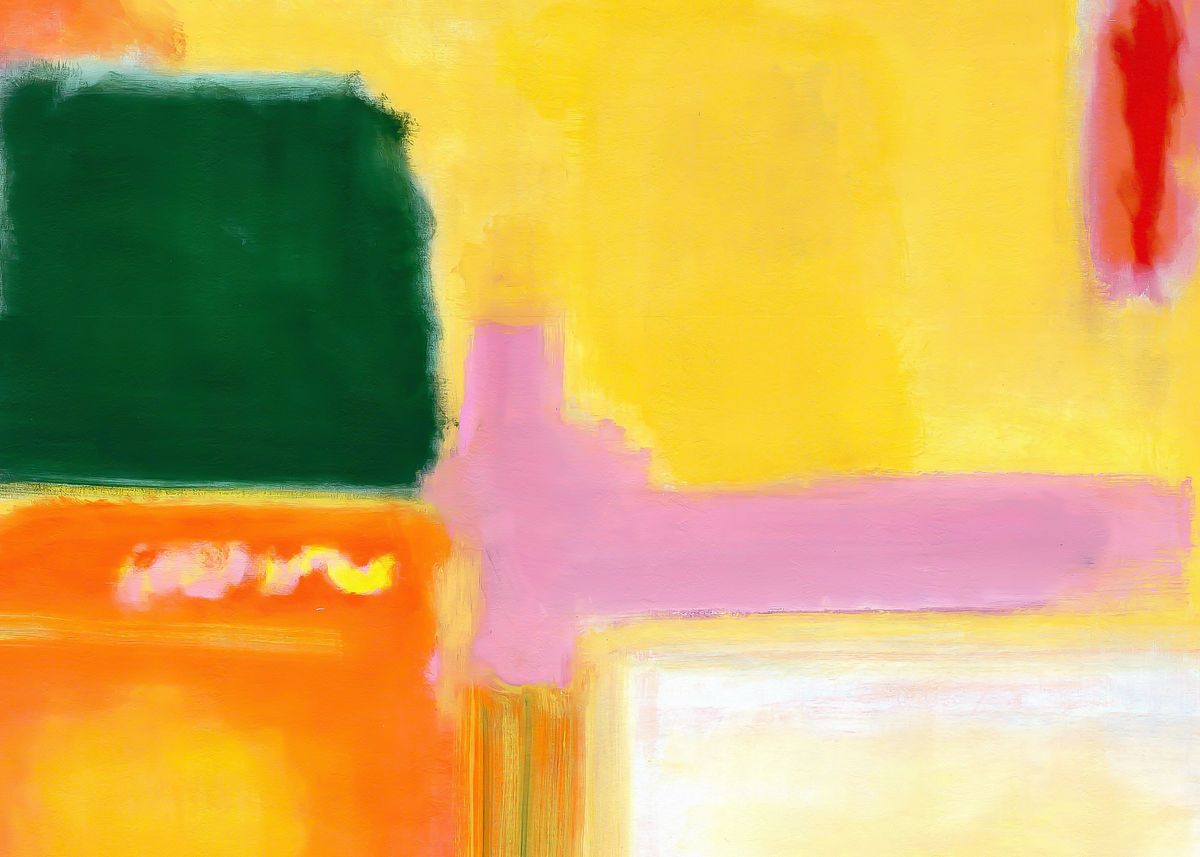 'Mark Rothko No 12' Poster by Arts N Popcorn | Displate