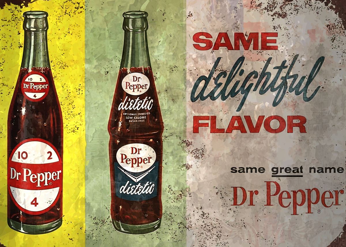 'Dr Drink Cold' Poster, picture, metal print, paint by akyanyme dotcom | Displate