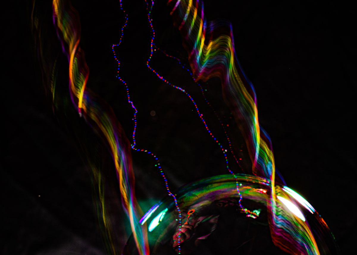 'DV Bubble 22' Poster, picture, metal print, paint by Duane Vosika ...