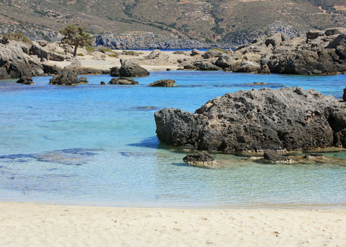 'Kedrodasos beach creta' Poster, picture, metal print, paint by ...