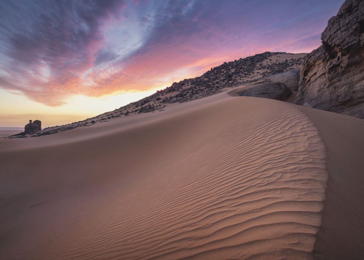 'Sahara Sands' Poster, picture, metal print, paint by Art Shack | Displate