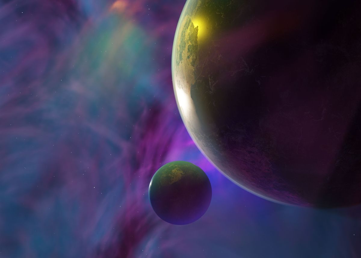 'Planets' Poster by NowFox | Displate