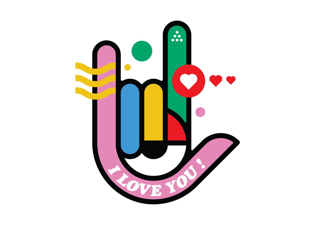 'ILY' Poster by Plugaru Catalin | Displate