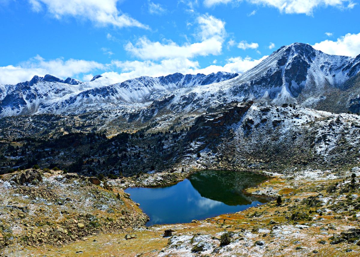 'Andorran Landscape' Poster, picture, metal print, paint by GregPics ...
