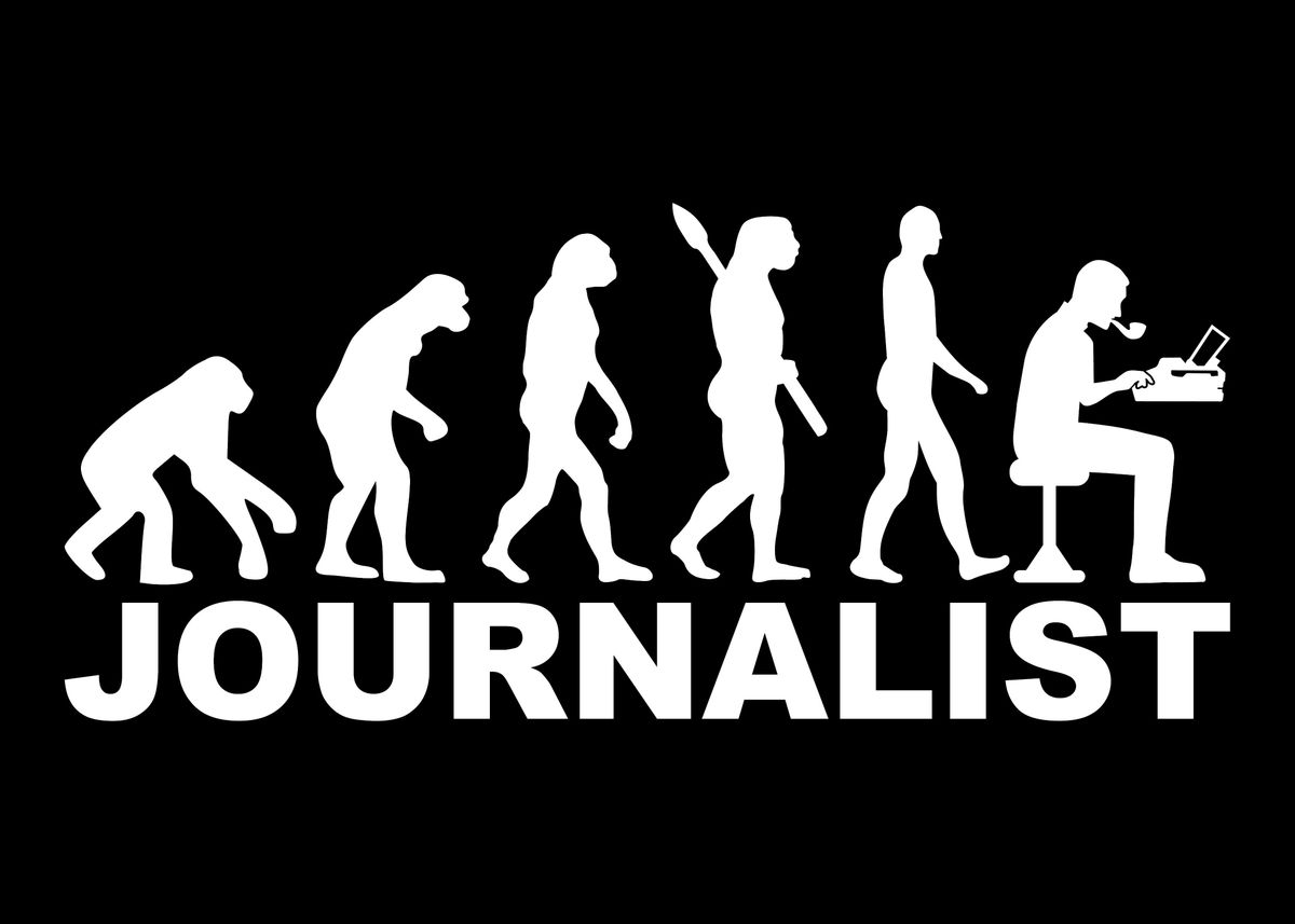 'Journalist' Poster by Designzz | Displate