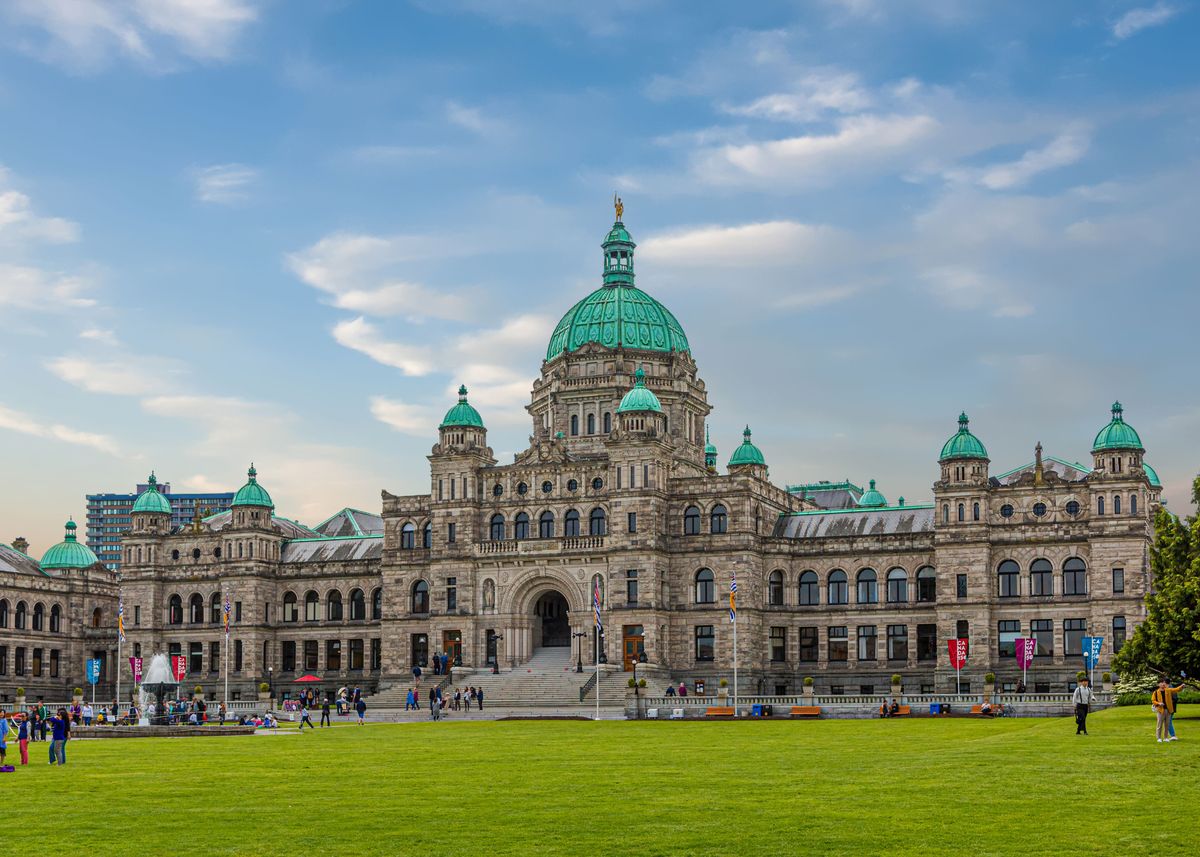 'Victoria Parliament' Poster by Darryl Brooks | Displate