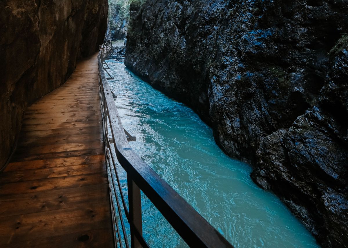 'Aare Gorge Switzerland' Poster by Kzara Visual Chantelle Flores | Displate