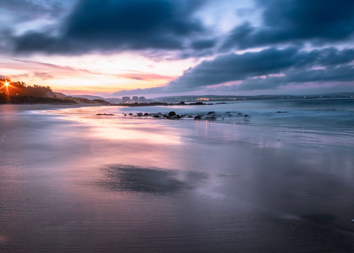 'Mosselbay sunset' Poster by Ava Peattie | Displate