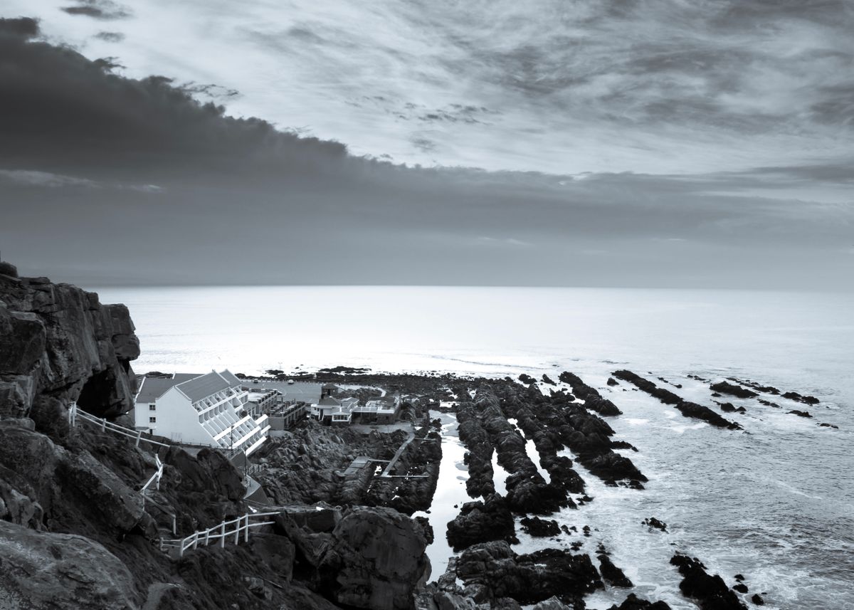 'Mosselbay sunset' Poster, picture, metal print, paint by Ava Peattie | Displate