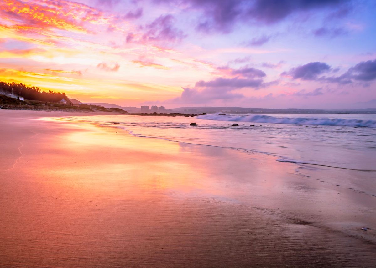 'Mosselbay sunset' Poster by Ava Peattie | Displate