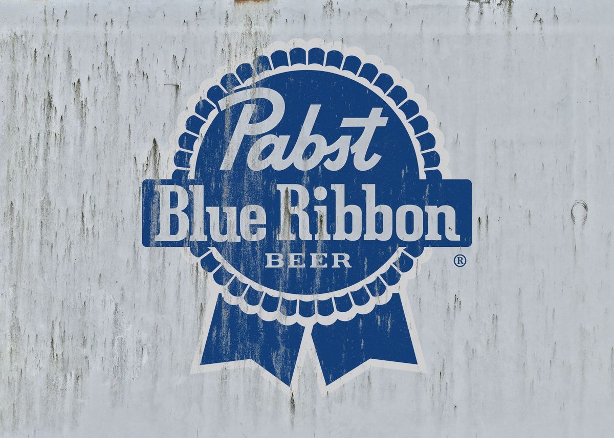 'Pabst Beer sign' Poster, picture, metal print, paint by George ...