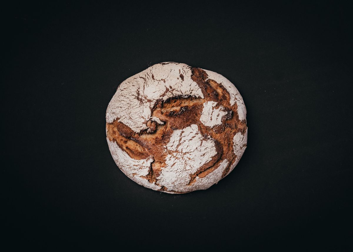 'Kunstvolles Brot' Poster, picture, metal print, paint by RAWWR | Displate