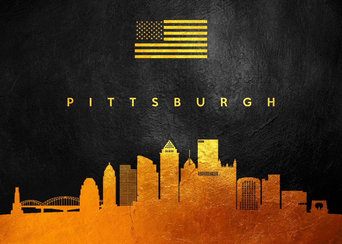'Pittsburgh Pennsylvania' Poster by ABConcepts | Displate
