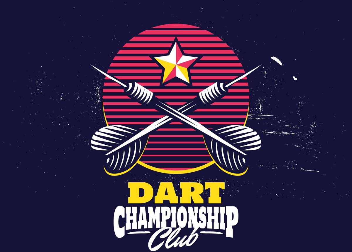 'Dart Championship' Poster by Motivation ManiaC | Displate