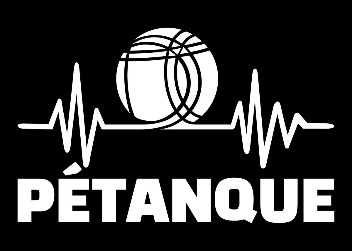 'Petanque' Poster, picture, metal print, paint by Designzz | Displate