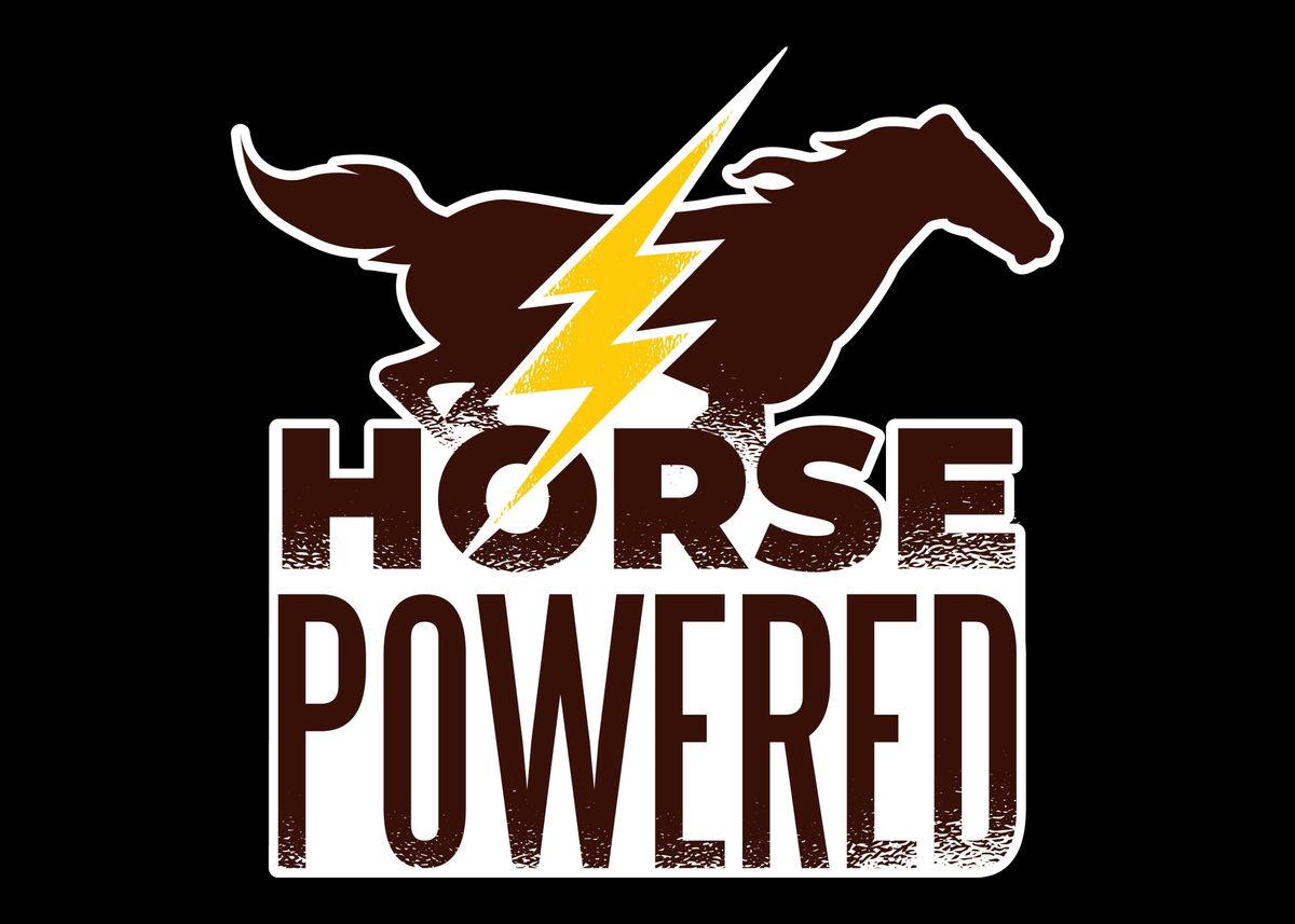 'horsepower gift' Poster, picture, metal print, paint by Stefanie ...