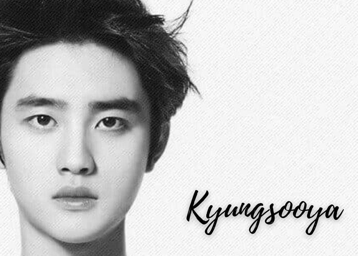 'Kyungsoo DO EXO' Poster, picture, metal print, paint by Family Cutey ...